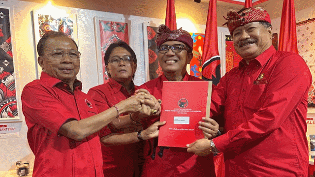 Sanjaya - Dirga Resmi Diusung PDIP sebagai Pasangan Calon Bupati dan ...